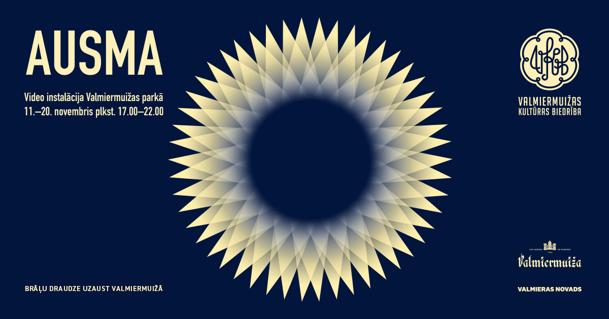 Kriša Salmaņa video instalācija „Ausma” - Visit Valmiera