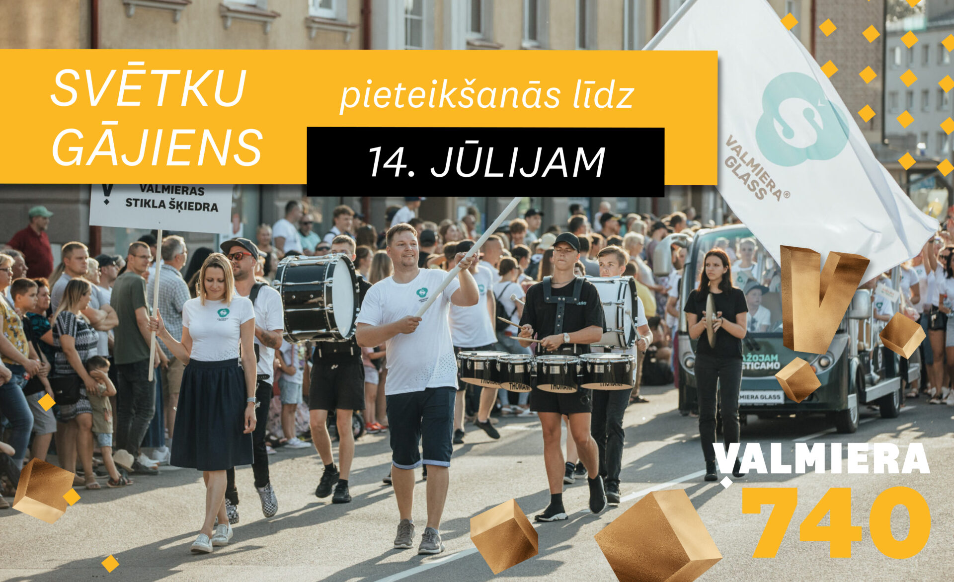 Aicinām piedalīties svētku gājienā “Valmiera lepojas” - Visit Valmiera