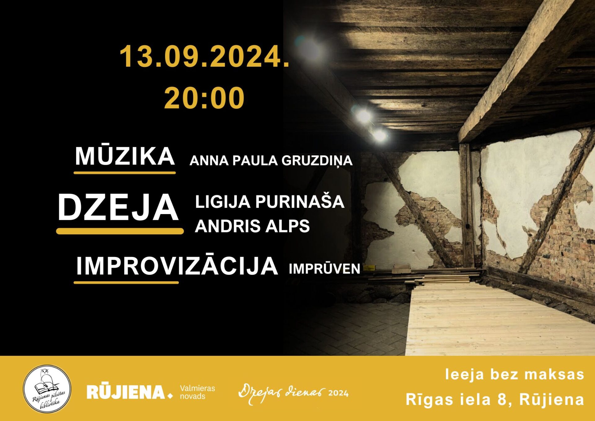 Dzejas dienām veltīta norise "Mūzika.Dzeja.Improvizācija.” - Visit Valmiera