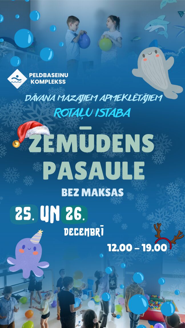 Atvērto durvju diena Valmieras peldbaseina "Zemūdens pasaulē" - Visit ...