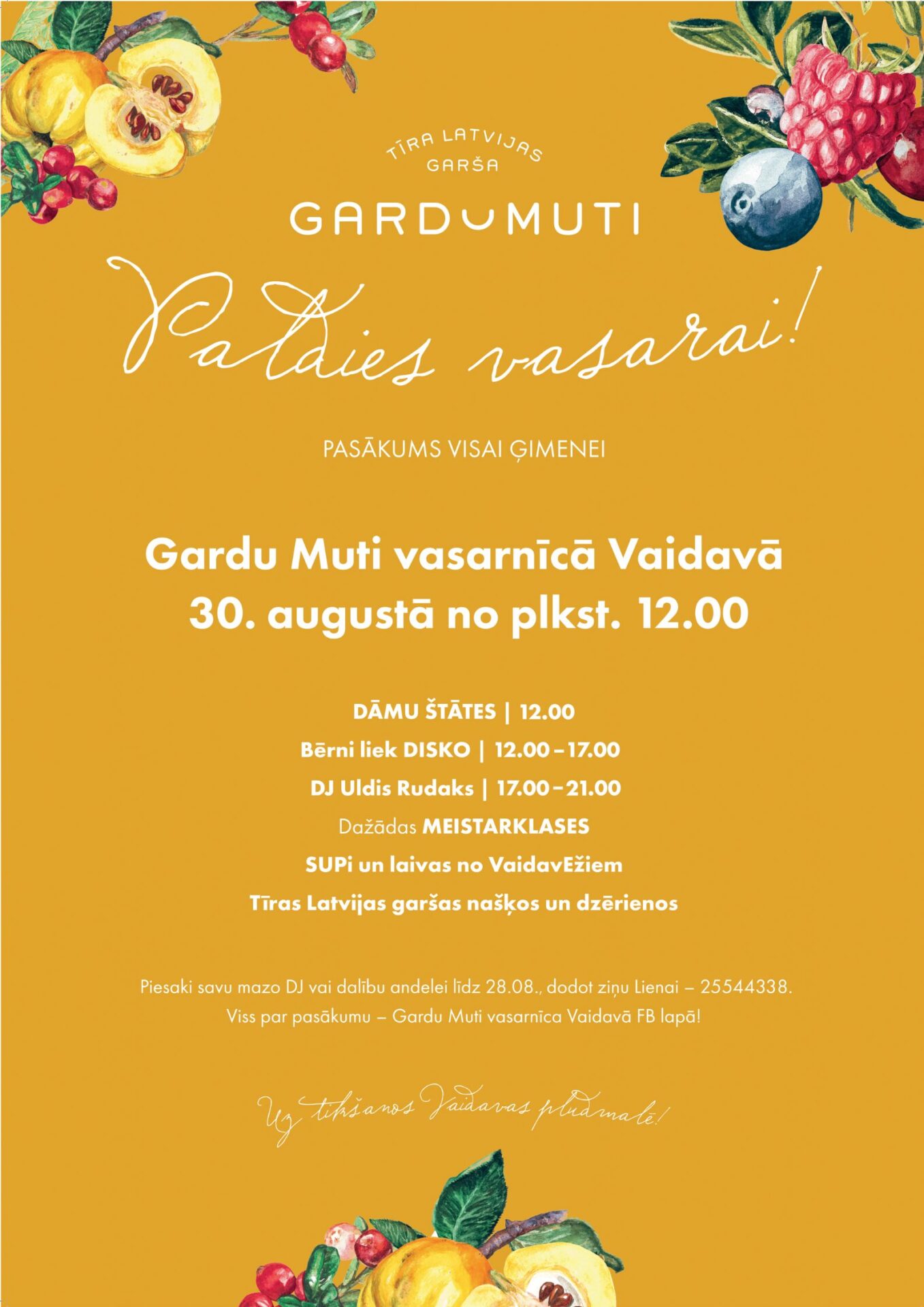 Paldies vasarai! I Dāmu štātes I Bērni liek disko I DJ Uldis Rudaks ...